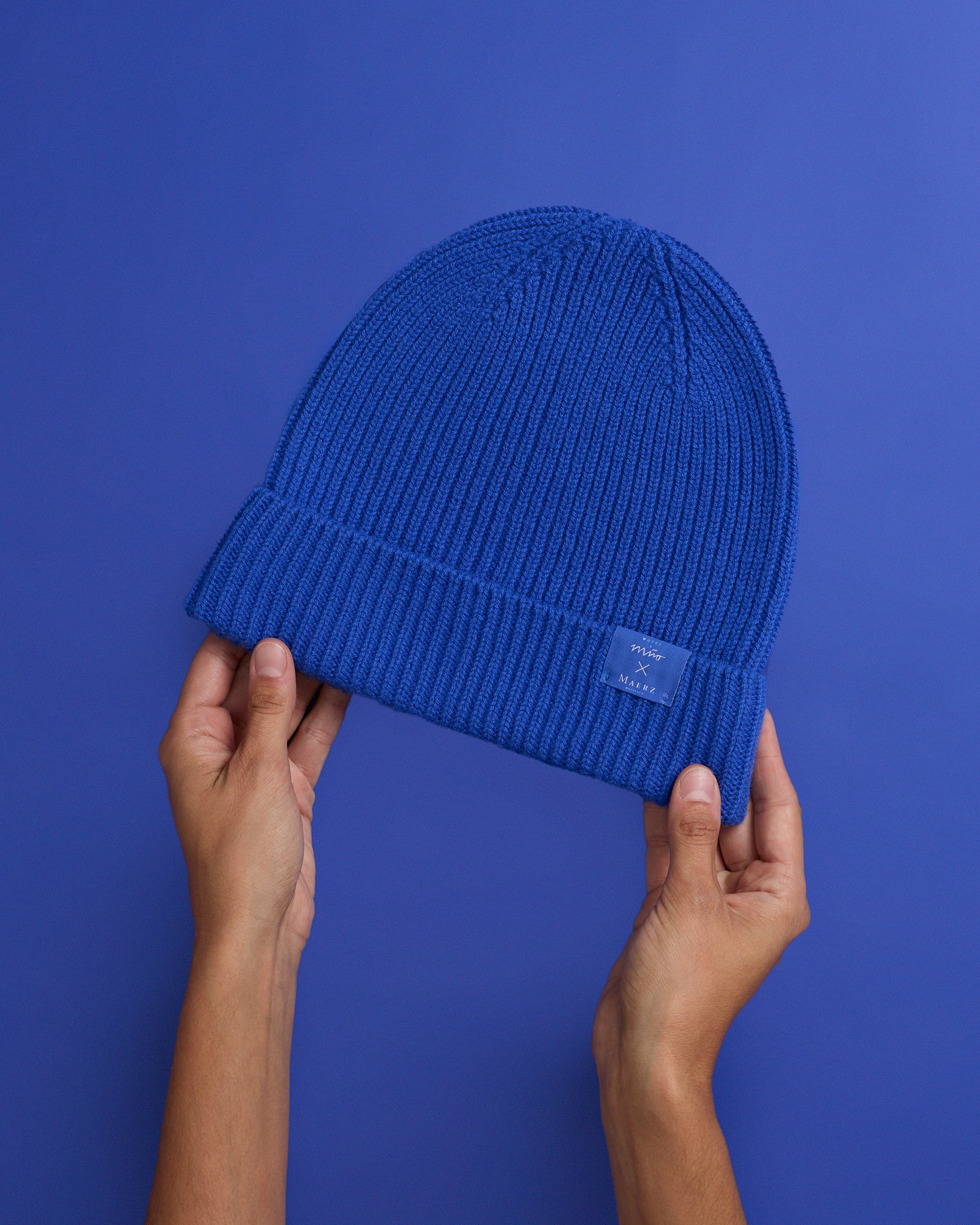 Motel a Miio x MAERZ Muenchen Mütze blau