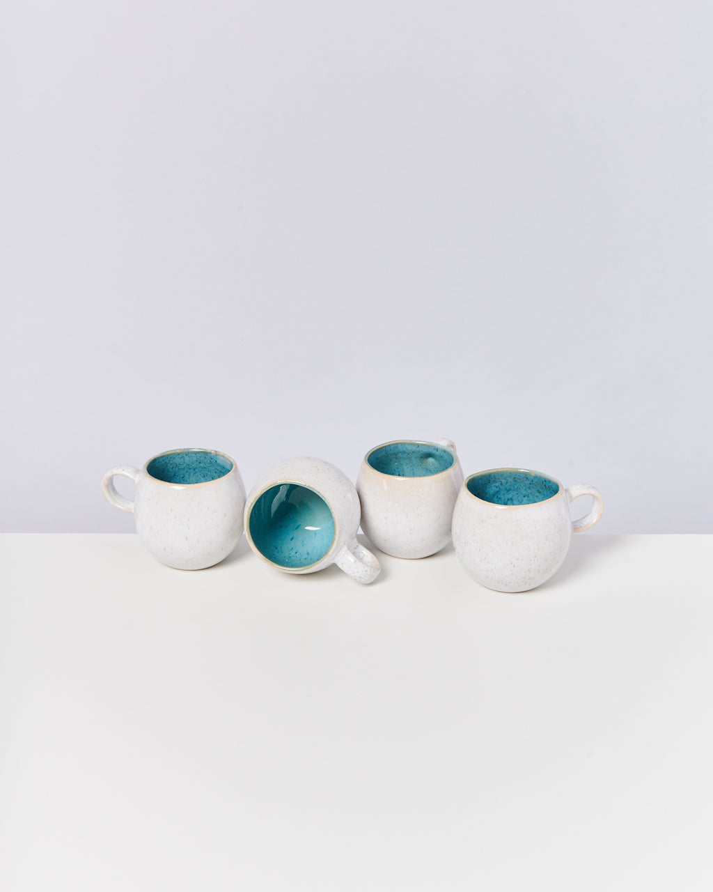 Areia - Set of 4 Mugs small aqua – Motel a Miio