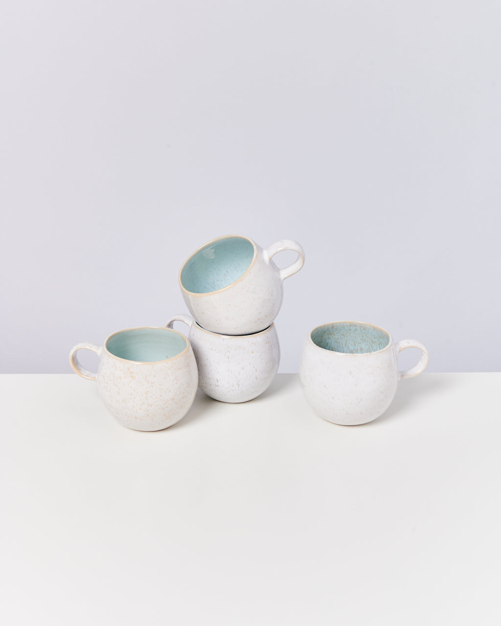Areia - Set of 4 Mugs big azure – Motel a Miio