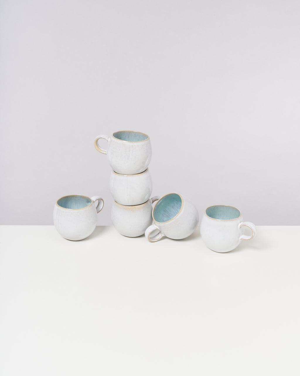 Areia - Set of 6 Mugs small azure – Motel a Miio