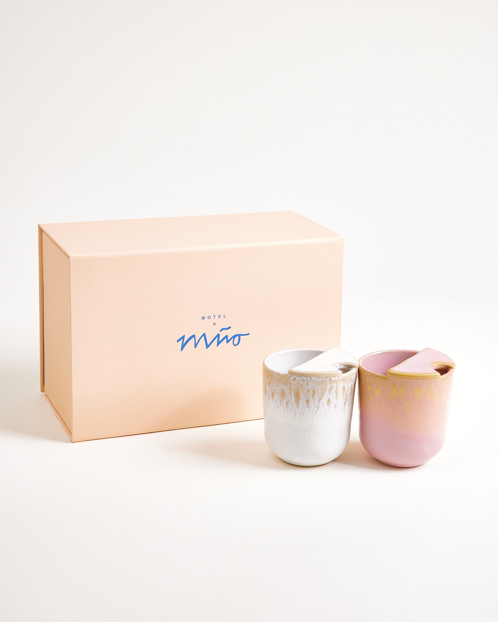 Gift Set Copa Alto Small To-Go cups sand rosé 3 pieces