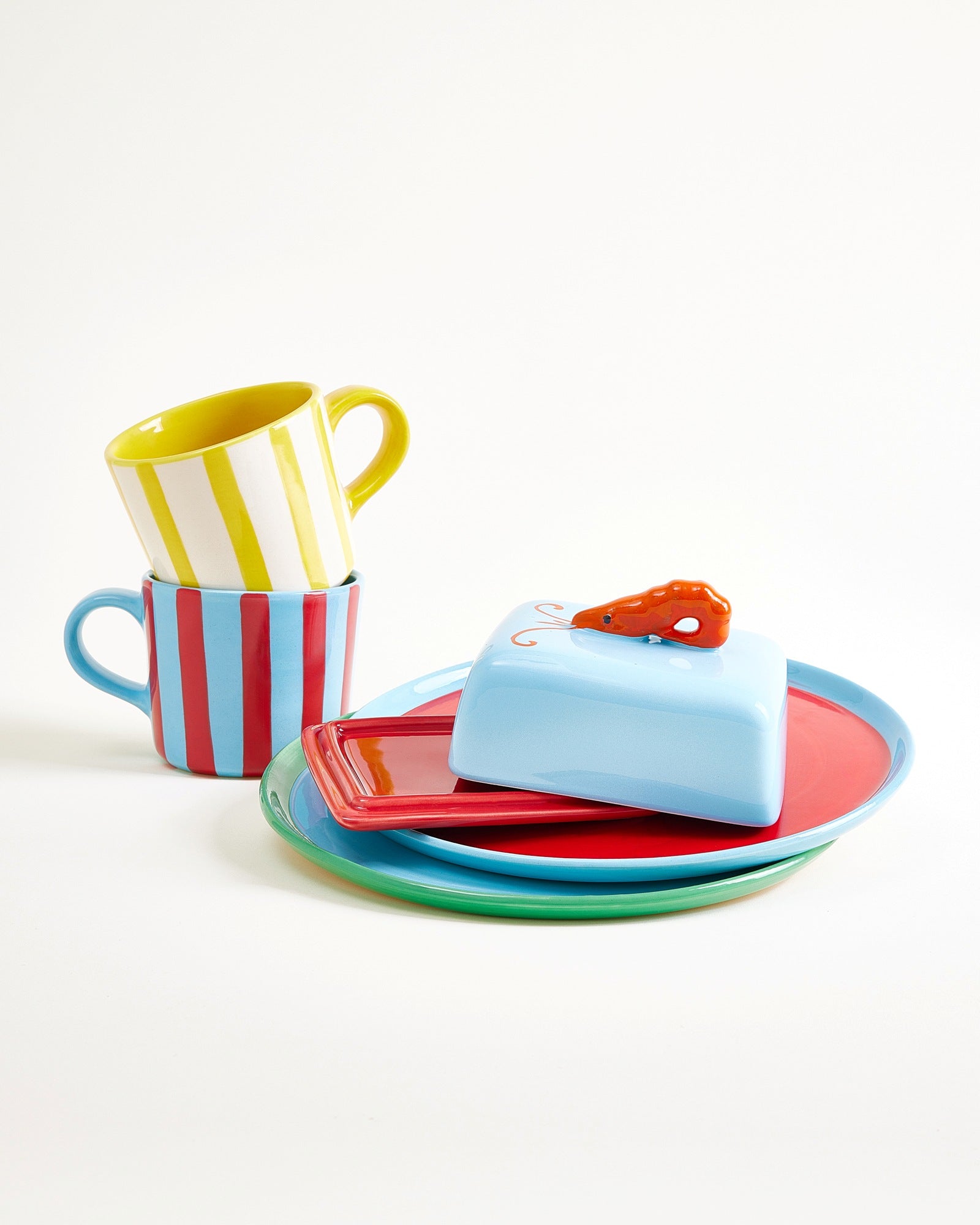 Motel a Miio x Isis-Maria Brisa blue red uni - 5-piece set