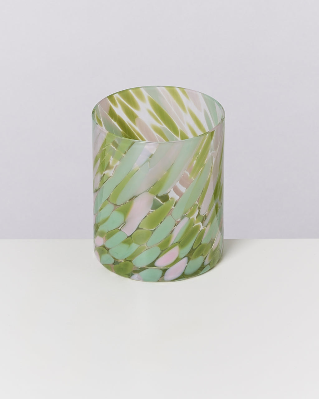 Joia Glas groß drops grün rosa – Motel a Miio