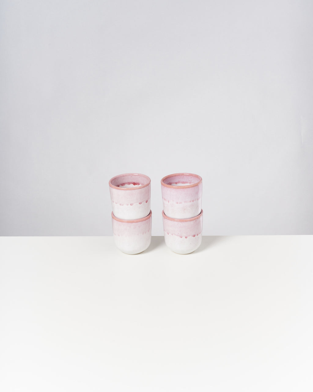 Copa Alto - Set of 4 Cups small strawberry – Motel a Miio